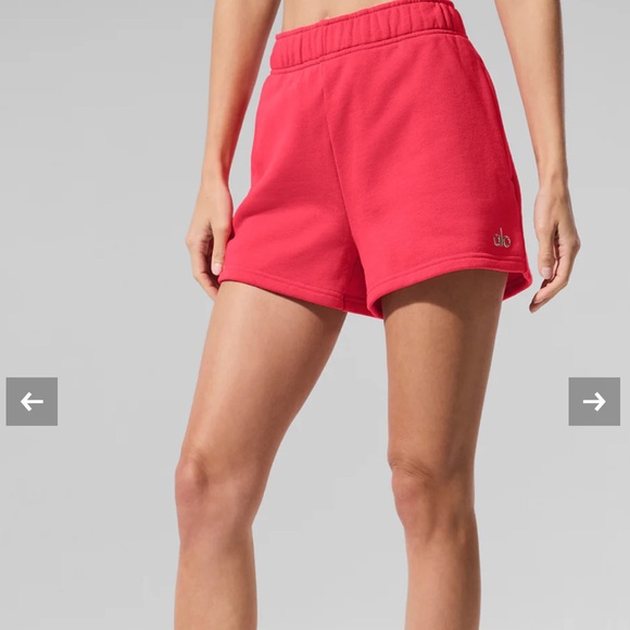 ALO Yoga | Shorts | Alo Yoga Accolade Short Limited Candy Red Medium ...